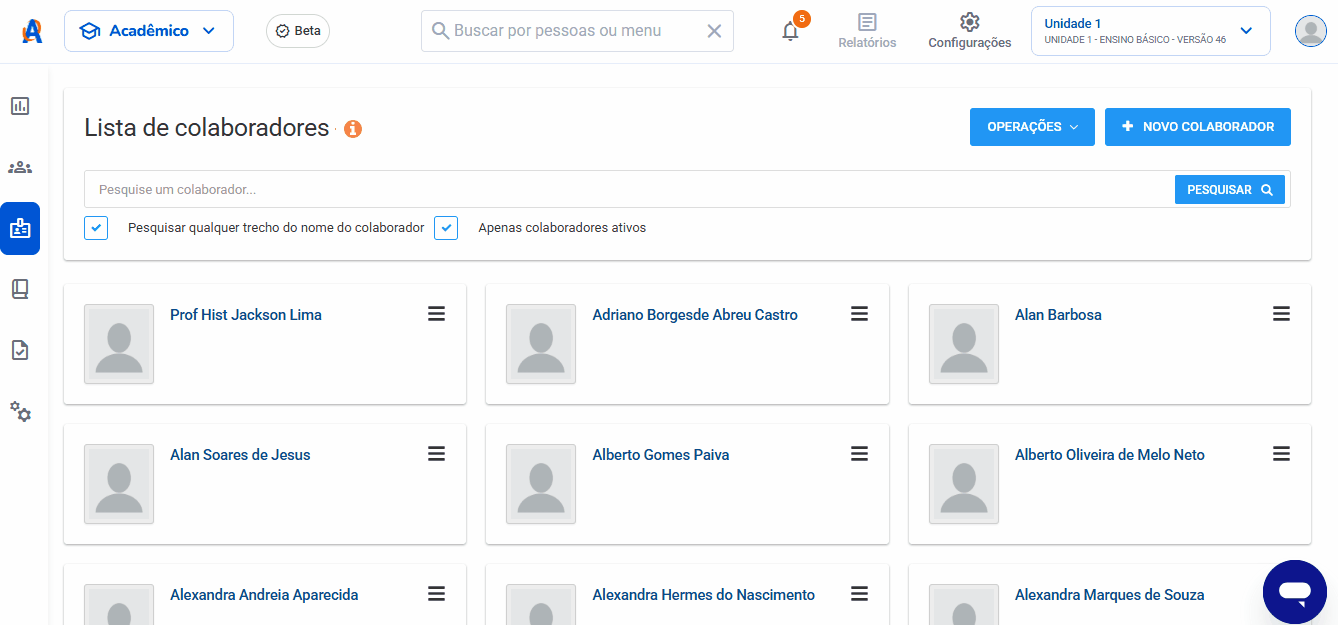 Como Cadastrar e Alocar Novos Colaboradores – Activesoft