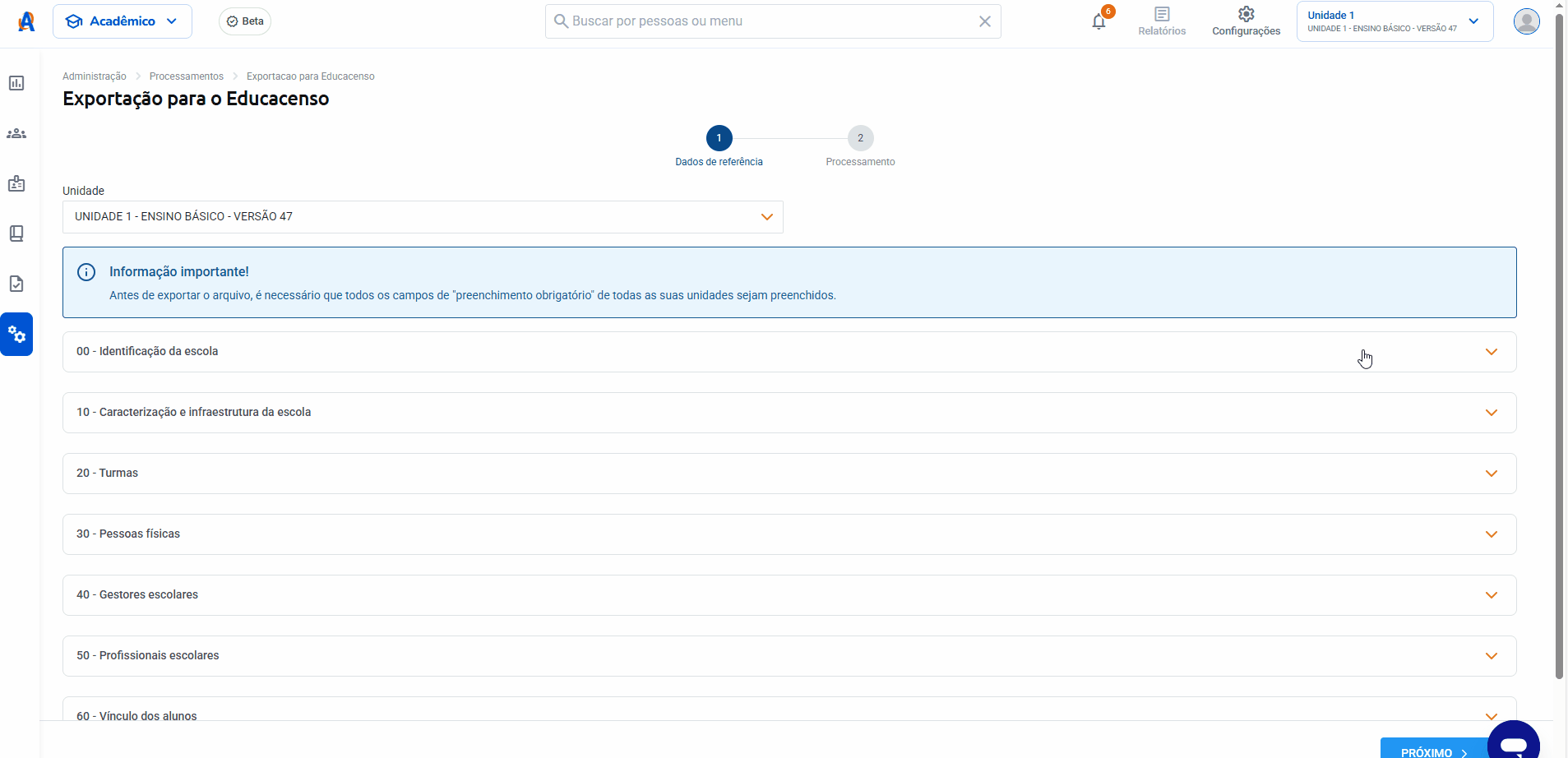 Preparando o seu sistema Activesoft para o EducaCENSO – Activesoft